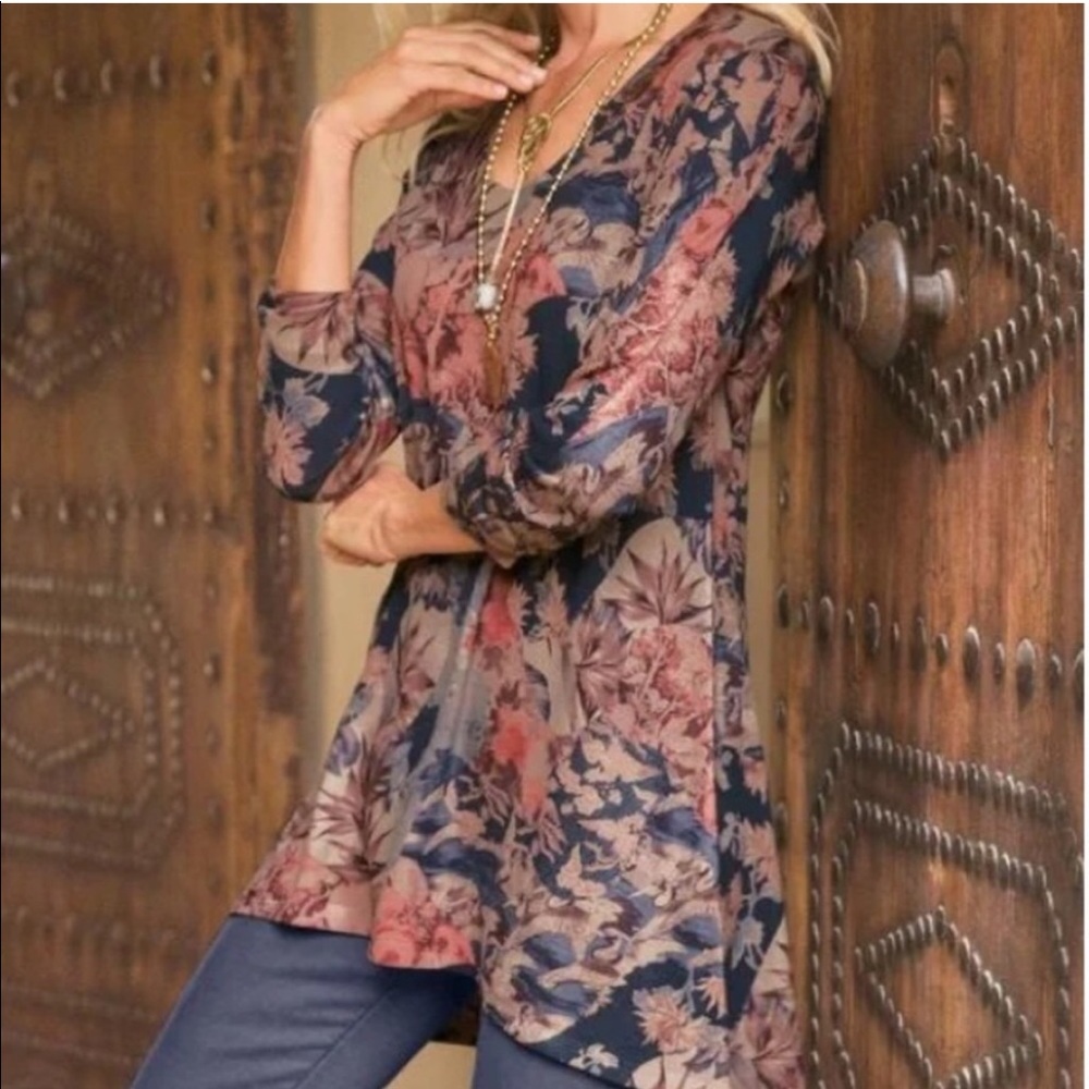 Soft Surroundings Millie Tunic - Gem